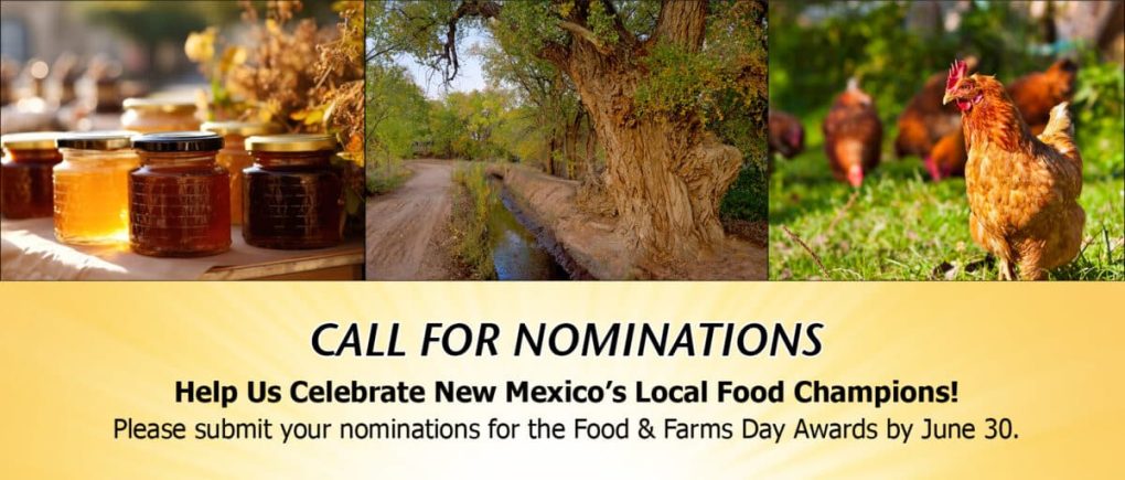 Food & Farms Day Awards Nominations – New Mexico Food & Agriculture ...